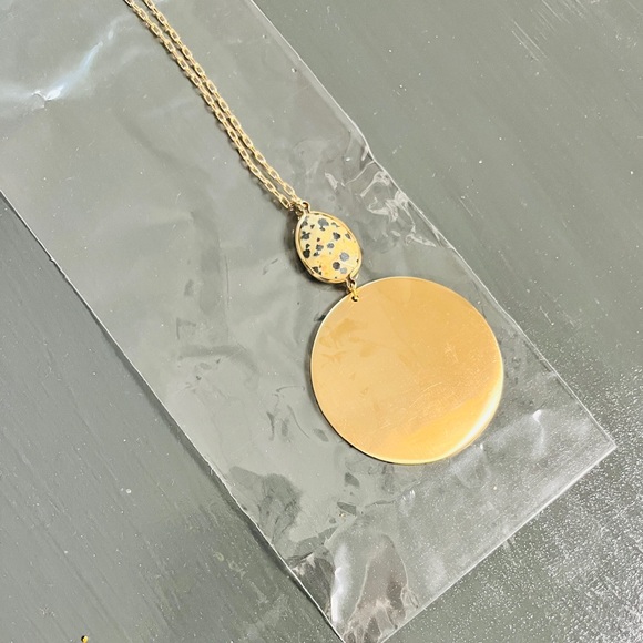 Influence | Jewelry | Nwt Influence Gold And Cow Print Necklace | Poshmark